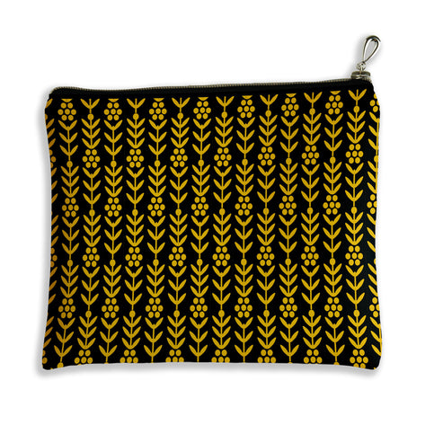 Small bag: black and gold dehin oud patterns – برنتاتي Printaty