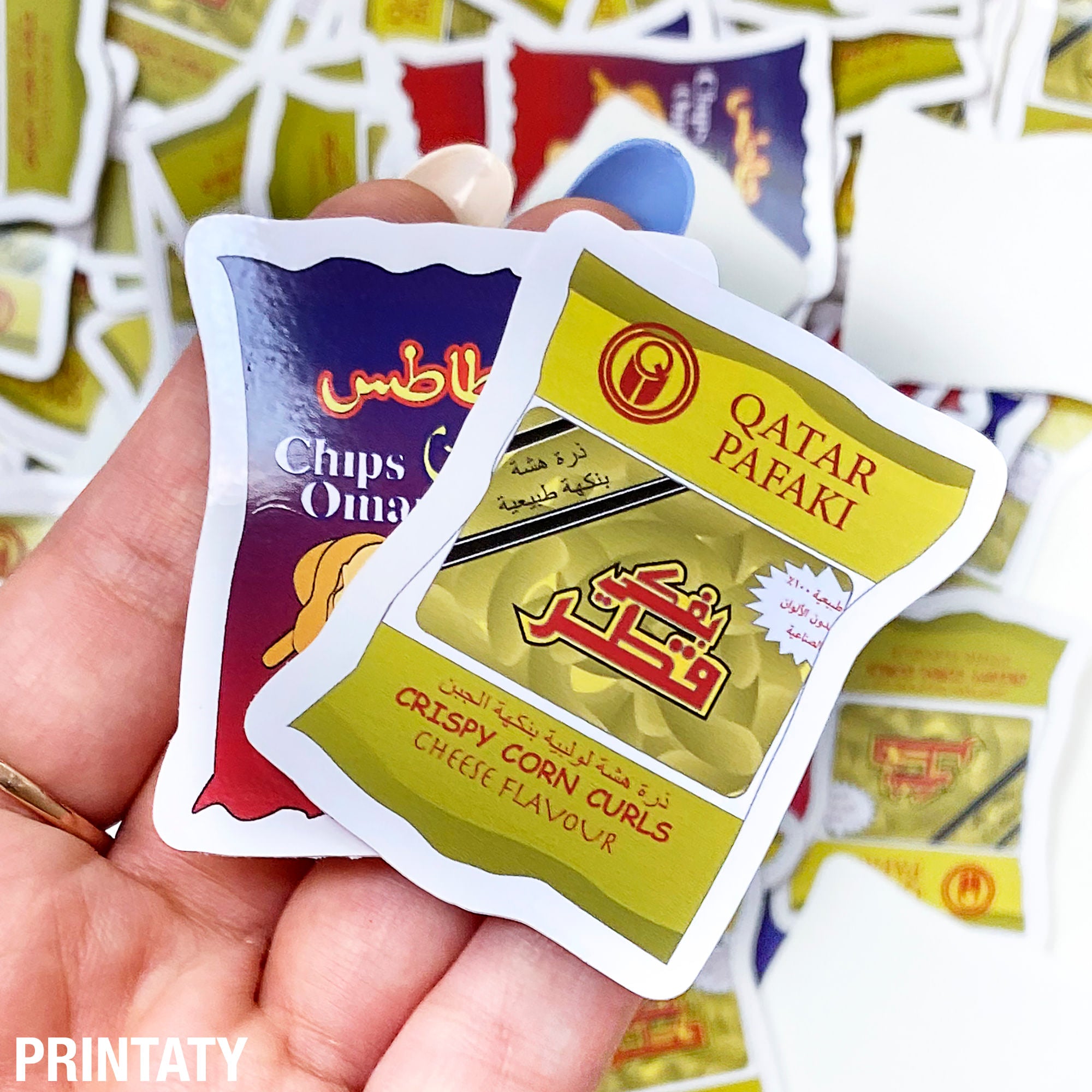 Sticker: Qatar Pafki – برنتاتي Printaty